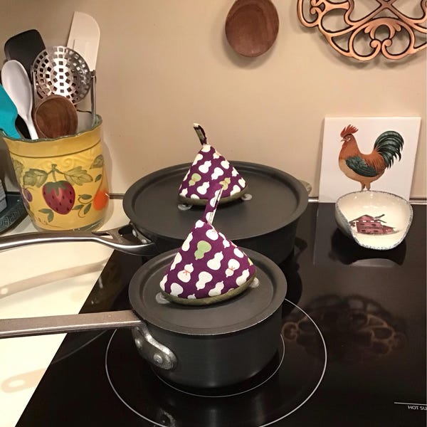 Pot Holder Set of 2 Cone Shape - Etsy