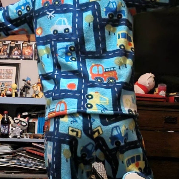 Adult Footed Pajama Pants With Feet Pajamas Two Piece CUSTOM Bamboo ...