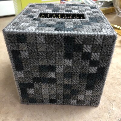 Minecraft Tissue Box Cover Grass Block - Etsy