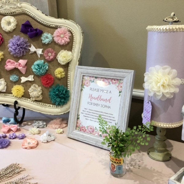 Spinning Bow Carousel.. Custom. Clip / Bow Holder / Storage **READ ...