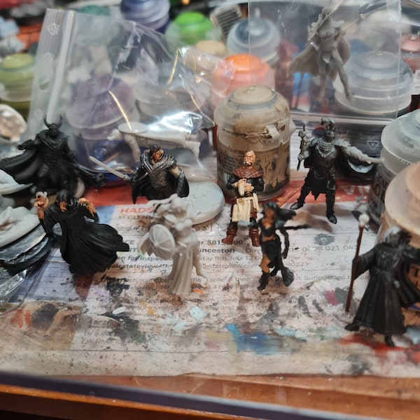 DNDDGL Takhisis Dark Dragon Queen Medora Dragonlance Miniature by ...