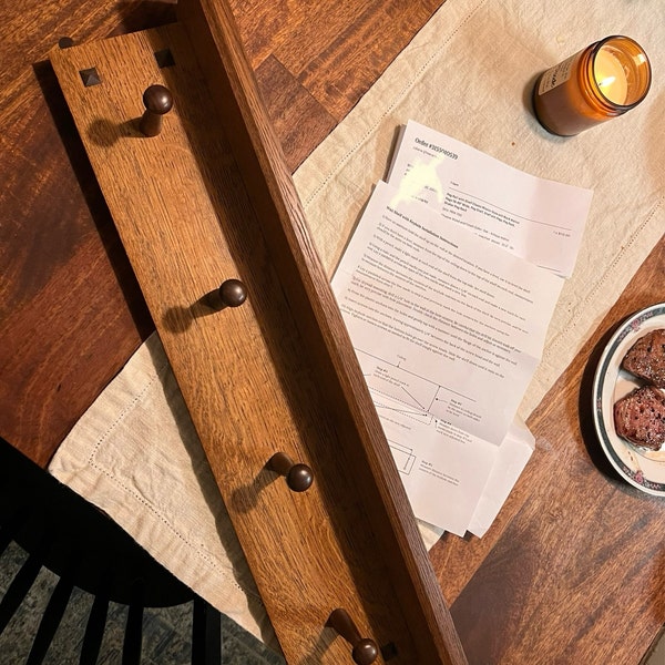 Wall Shelf Arched Mission Craftsman Style 19-49" Wide, Wood Wall Shelf ...