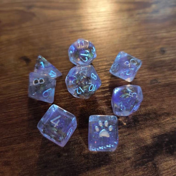 Shadowy Forest Dnd Dice Set, Polyhedral Dice, D&D Dice, Dungeons and ...