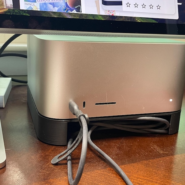 Mac Studio & Mac Mini Desk Riser: Storage, Airflow - Etsy