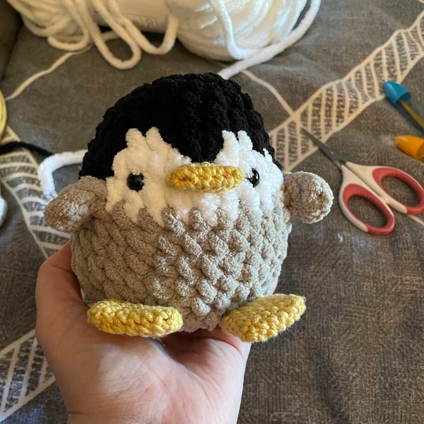 Crochet Chunky Penguin Amigurumi Pattern - Etsy