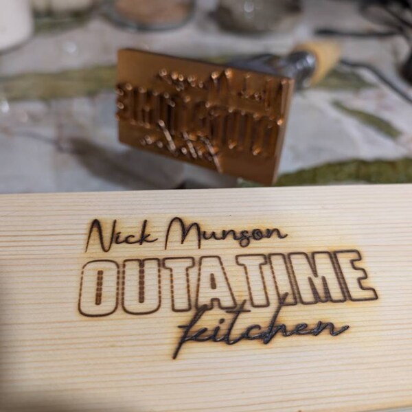 Custom Branding Iron for Wood/grilling, Personalized Electric Wood ...
