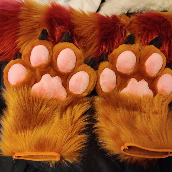 CUSTOM Fursuit 5 Finger Hand Paws - Etsy
