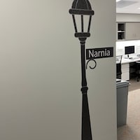 Lamp Post Wall Sticker Decal FREE PERSONALIZATION - Etsy