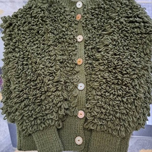 Womens Paisley Pattern & Leaf Aran Style Long Sweater Knitting Pattern ...