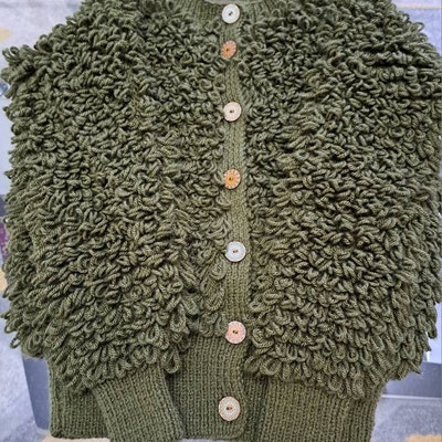 Easy Knit Round Neck Rib Textured Sweater Raglan Sleeve Man Woman 30 42 ...