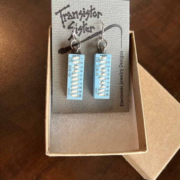 Transistor Earrings Techie Jewelry Fuse Earrings Geek Chic Engineer ...
