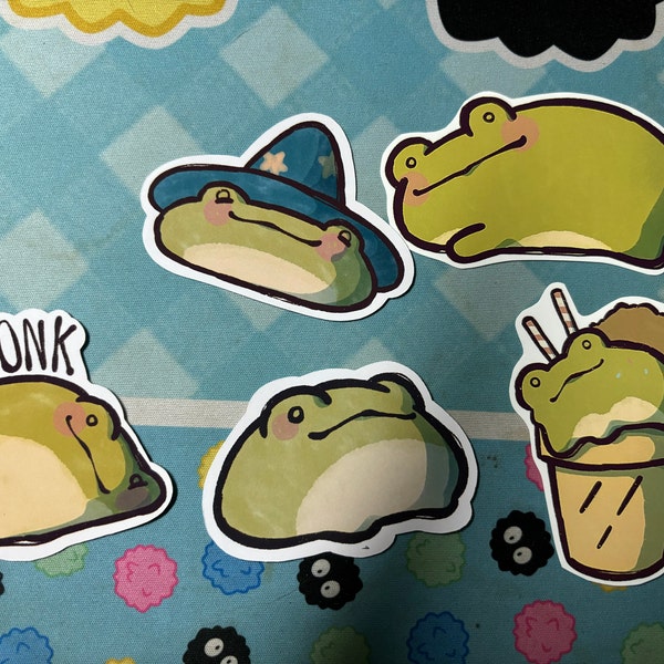 Live Fast Stickers Set Set of 3 Cute Kawaii Animal Stickers, Gift Idea ...