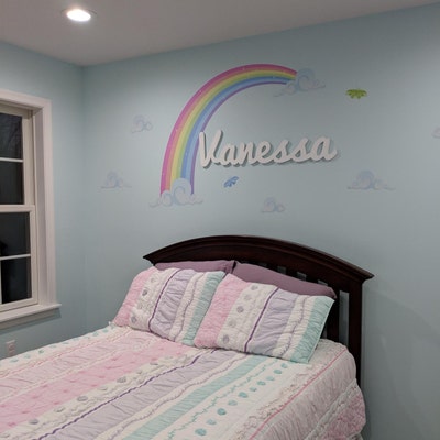 Wooden Name Sign // Children Room Decor // Nursery Decor // - Etsy