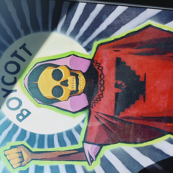 Mexican Chicano Art Poster From My Original Acrylic Painting Called ...