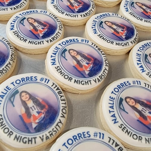 2 Dozen Mini Edible Photo Cookies Graduation - Etsy