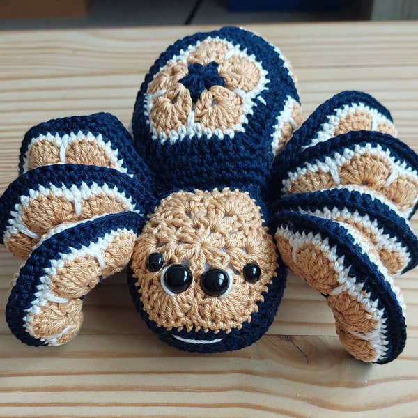 Sully the African Flower Spider Crochet Pattern, PDF, Digital Download ...