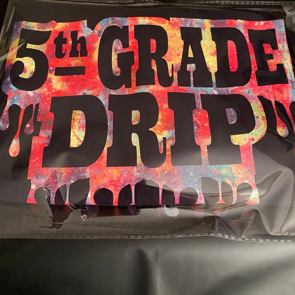 5th Grade Drip - Fifth Grade - SVG JPG PNG - Instant Download - No ...