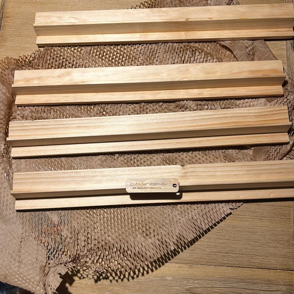 Pack of 4 Mahjong Tile Racks With High Back Ledge - Etsy