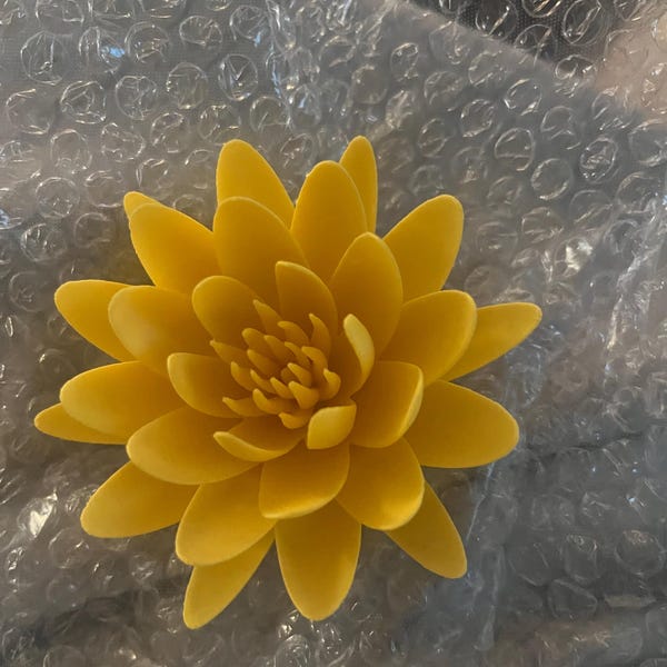 Lotus Flower Rina Kent God of Fury Officially Licensed 3D Printed ...