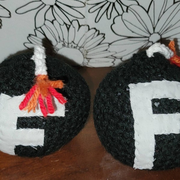 Mini F-bomb Crochet Pattern - Etsy
