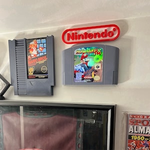 Nintendo Gamecube Video Game Logo Sign 8.5in 3D Printed, Man Cave, Game ...