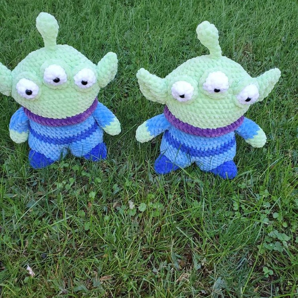 Toy Story Alien Pattern Green Alien Plushie - Etsy
