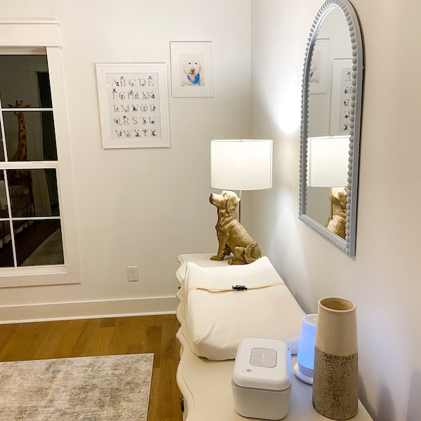 Puppy ALPHABET POSTER | Puppy Nursery Decor | Puppy Dog Wall Art for a ...