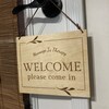 Personalized Double Sided Door Sign for Office Welcome Sign in Session ...