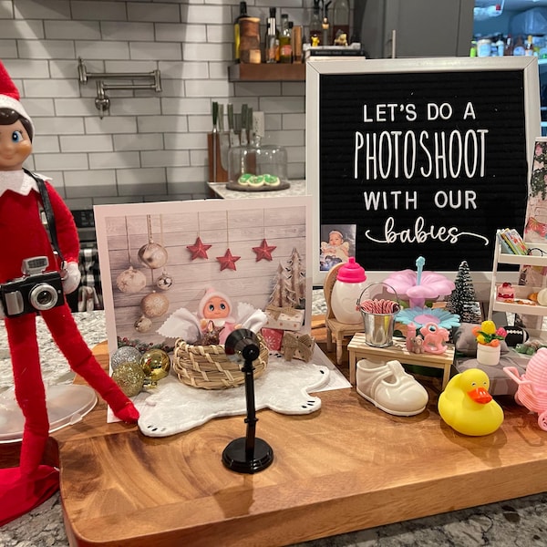 Elf Photographer Dream Set With Sound & Flash: 1/6 Scale Camera, Easel ...