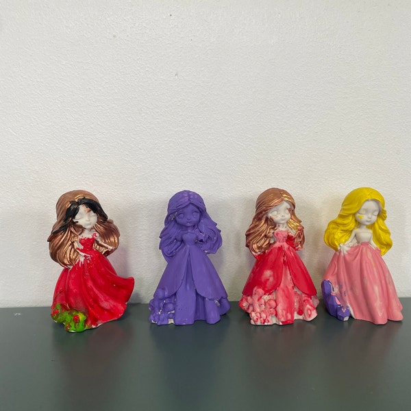 Silicone Mold Doll Face, Set of 4 Heads, Dolls Heads, Doll Parts, Baby ...