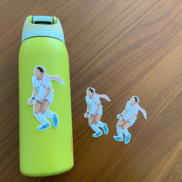 Alex Morgan USWNT Sticker Magnet - Etsy