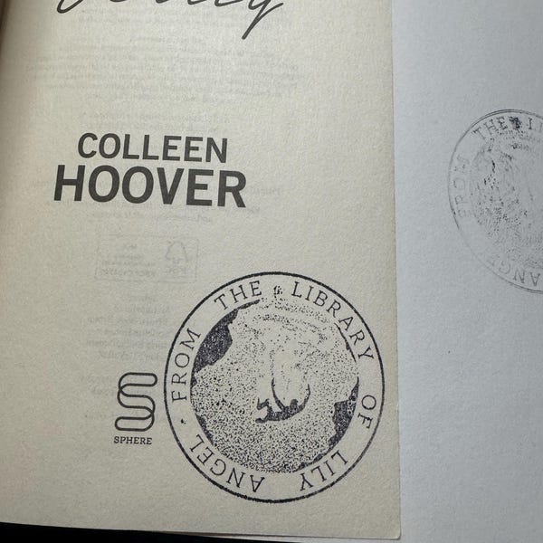 Custom BOOK STAMP With Name - Ex Libris Custom LIBRARY Rubber Stamp ...