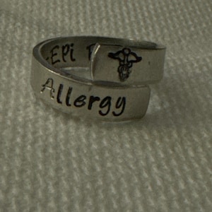 Angel Baby Ring With Name Inside Edge Memorial Infant Loss Child Loss ...