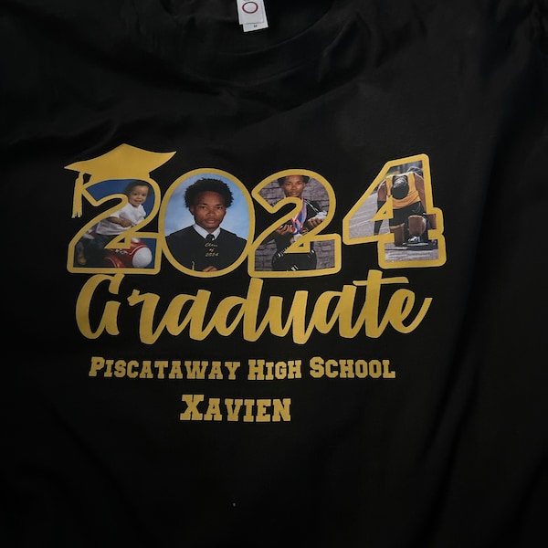 Photo Graduation Shirt, Family Matching Shirts, Proud Graduate Shirt ...