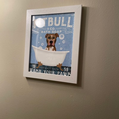 Boxer Dog Bath Bubble Bath Clawfoot Tub Soap Bathroom - Etsy