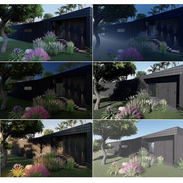 Pack de 50 effets Lumion pour rendus ArchViz, paramètres prédéfinis en ...