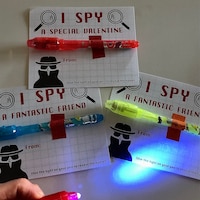 Printable Invisible Ink Pen Valentine, Secret Agent Cards, I Spy School ...