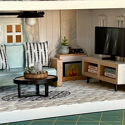 Open Frame Lounge Chair Natural Wood Gray Living Room Bedroom Patio ...