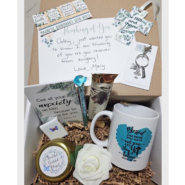 Christian Birthday Gift Box, Bible Verse Gifts, Happy Birthday ...