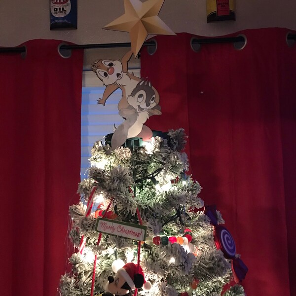 Chip N Dale Balancing Act Ornament / Tree Topper - Etsy