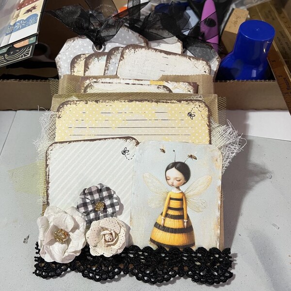 Small Soft Cover Journal, Junk Journal, Small Diary, Small Writing ...