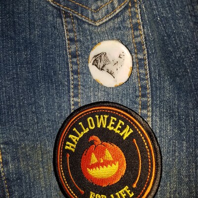 Halloween for Life Embroidered Halloween Patch - Etsy