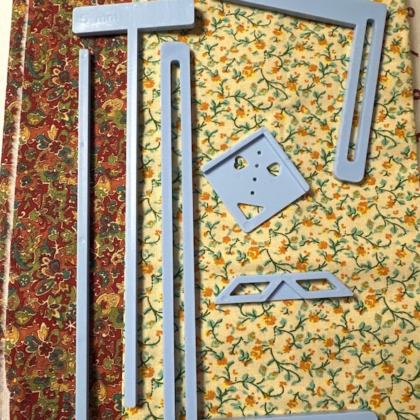 Complete Bookbinding Ruler Guide Set Including L Ruler, T Ruler, Square ...