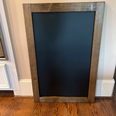 24x36 Large MAGNETIC Chalkboard, Farmhouse Chalkboard, Wedding Chalkboard, Framed Chalkboard ...