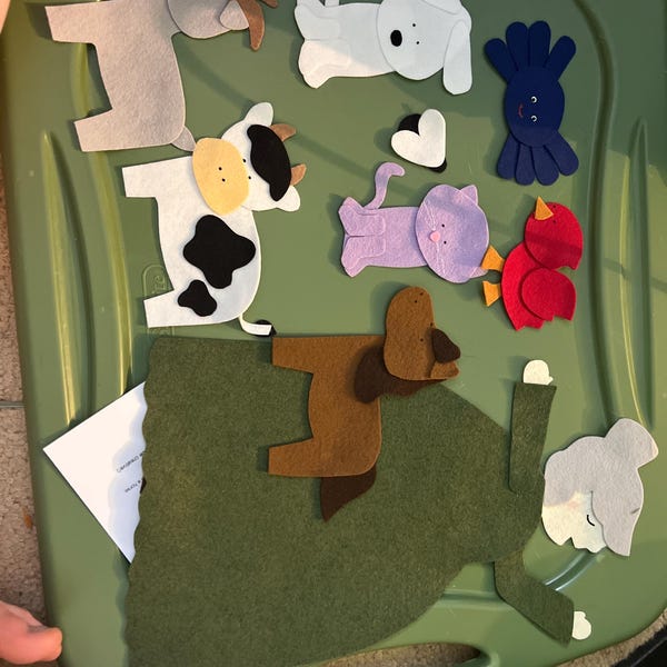 Turkey Wore His Rainbow Feathers Felt Board Story Felt Turkey ...