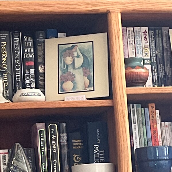 Vintage 10” Goose, Duck or Long-necked Bird Wood Figurine - Hand-carved ...