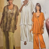 Uncut Simplicity Sewing Pattern 9183 Sewing Pattern Misses Tunic Top ...