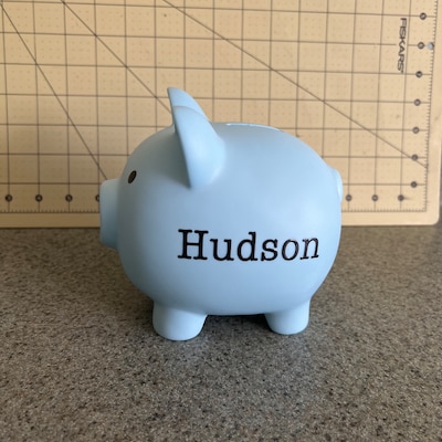 Personalized Piggy Bank With Name, Kids Coin Bank, Piggy Bank Gift ...