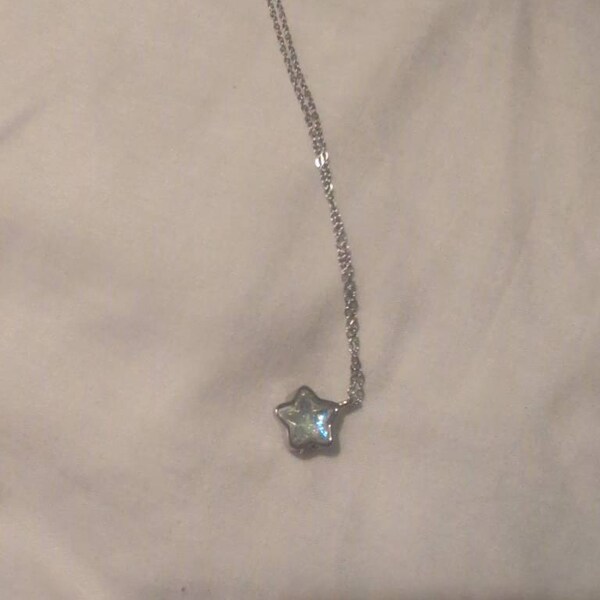 Moon Star Y2K Necklace, Diamond Starlight Y2K Necklace, Stainless Steel ...