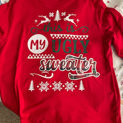 This is My Ugly Sweater Svg, Ugly Sweater Svg, Funny Christmas Svg ...